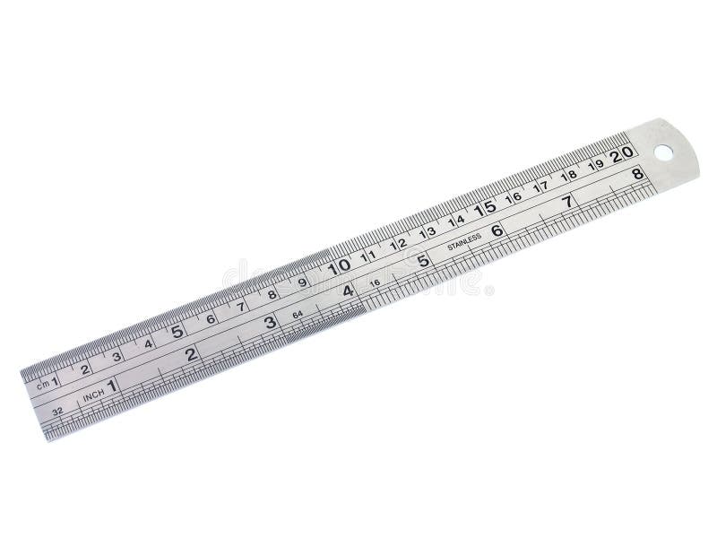 Antique Carpenter S Folding Ruler of 19th Century Stock Image - Image ...