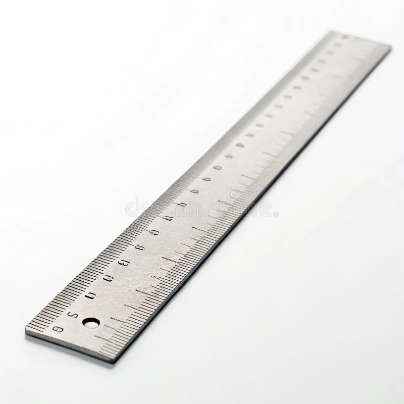 Stainless Steel Metal Ruler Stock Illustrations – 198 Stainless Steel ...