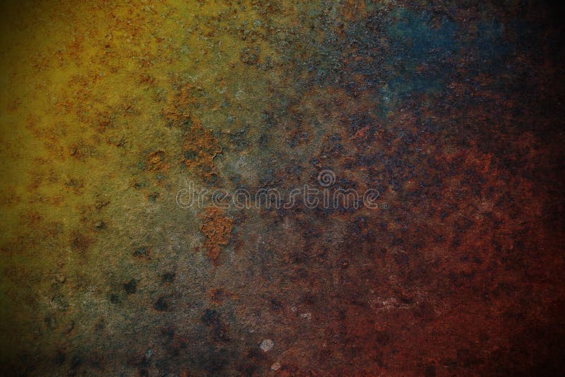 Metal Rust Grunge Texture Background Stock Image - Image of gold ...