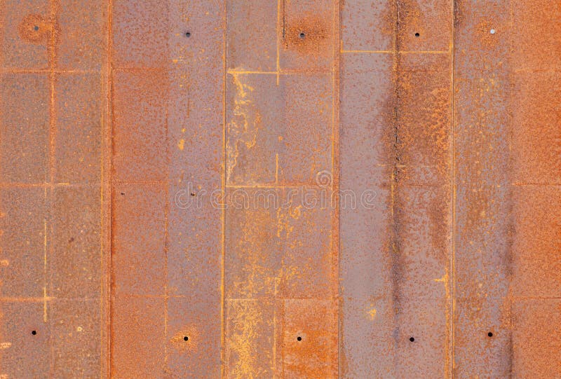 Metal Rust Plate Wall Texture Stock Photo - Image of metallic, grain ...