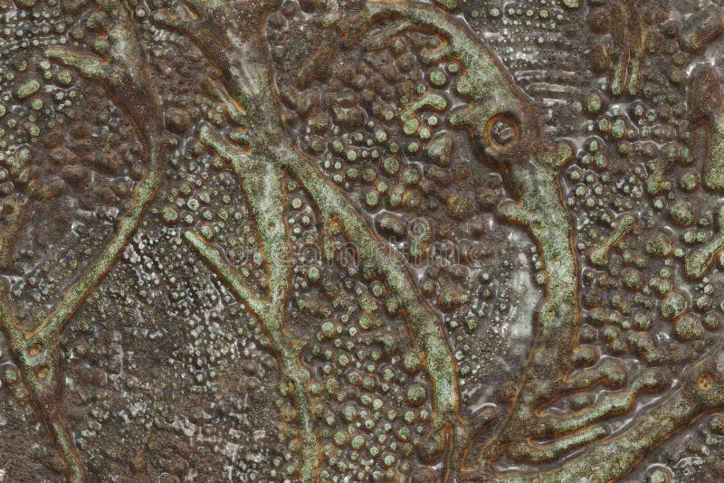 Metal Rust Texture- Abstract Art Background. 3d Illustration Stock ...