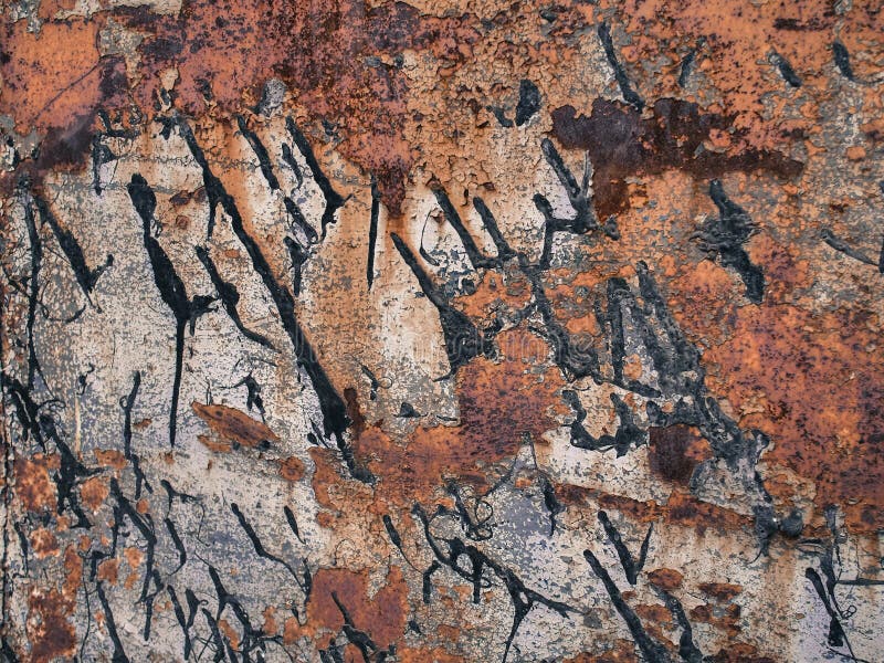 Metal Rust Texture, Abstract Grunge Background Stock Image - Image of ...