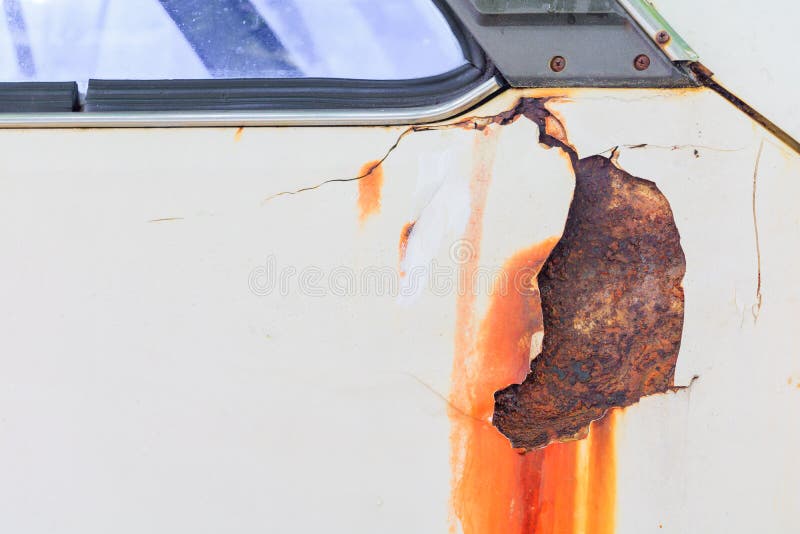 Metal Rust Texture on Old Car with Copy Space Add Text Stock Photo ...
