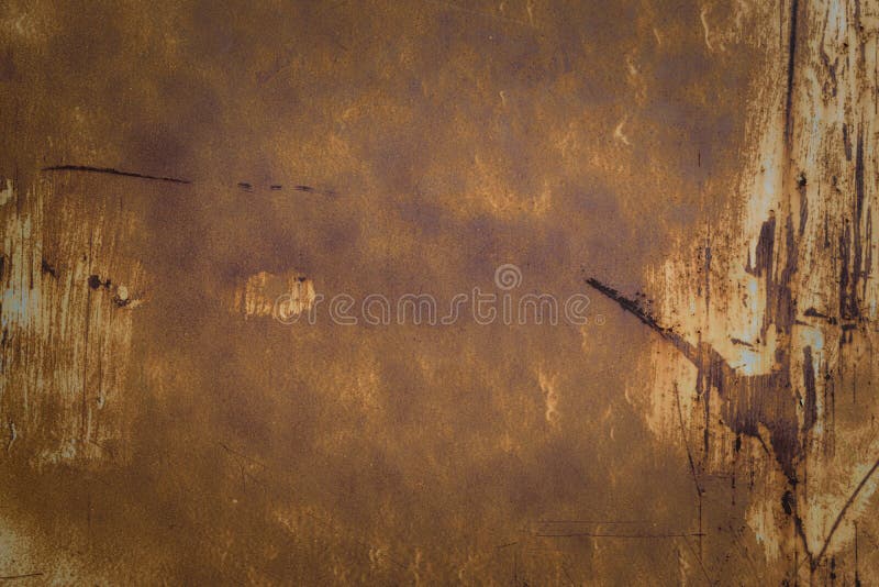 Metal Rust Wall Texture Surface with Wood Terrace and World Map Stock ...