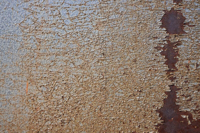 Metal Rust Wall Texture Surface Natural Color Use for Background. Stock ...