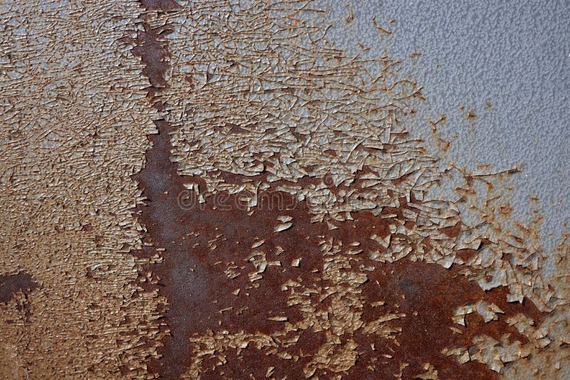 Metal Rust Wall Texture Surface Natural Color Use for Background. Stock ...