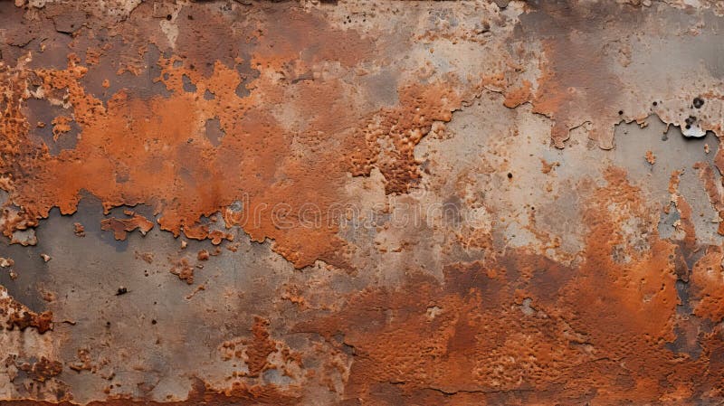 Metal Rusty Brown Background Stock Illustration - Illustration of brown ...