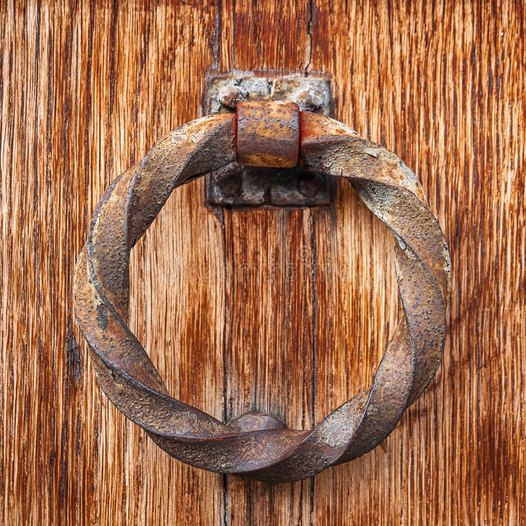 Knock ring stock photo. Image of knocker, architecture - 387291748