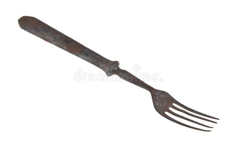 340 Old Rusty Fork Isolated White Background Stock Photos - Free ...