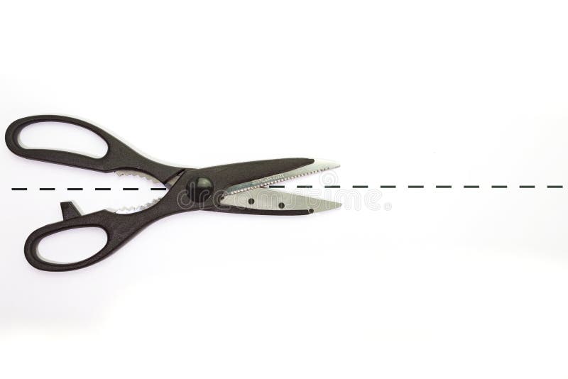 Metal Scissor Pliers Serving Tongs Stock Image - Image of silver, hold ...