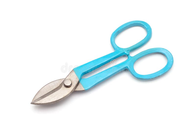 Metal Scissors for Cutting Iron Sheet Stock Image - Image of industrial ...