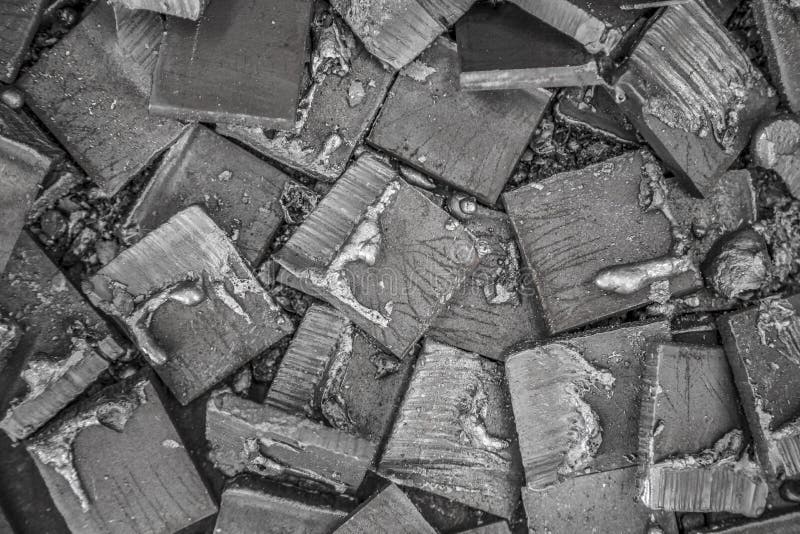 Metal Scrap Industry Production Steel Stock Image - Image of ecology ...