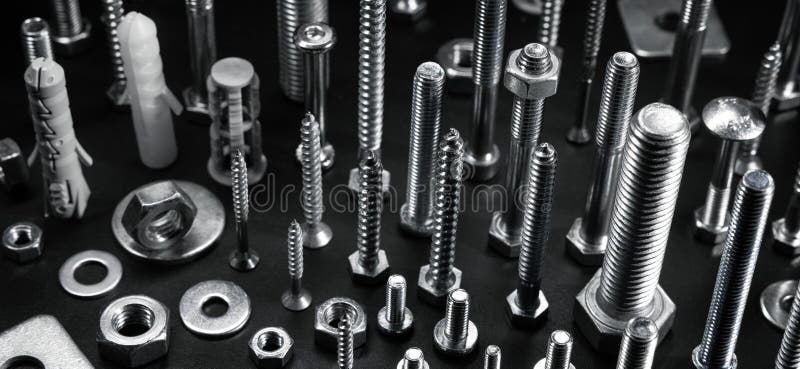 Screws, Bolts and Piston or Actuator As Part of Agricultural Machinery ...