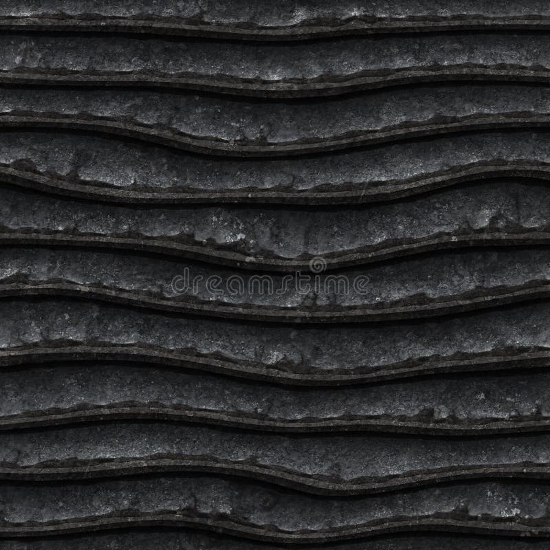 Metal Seamless Texture with Pattern, Panel, 3d Illustration Stock ...