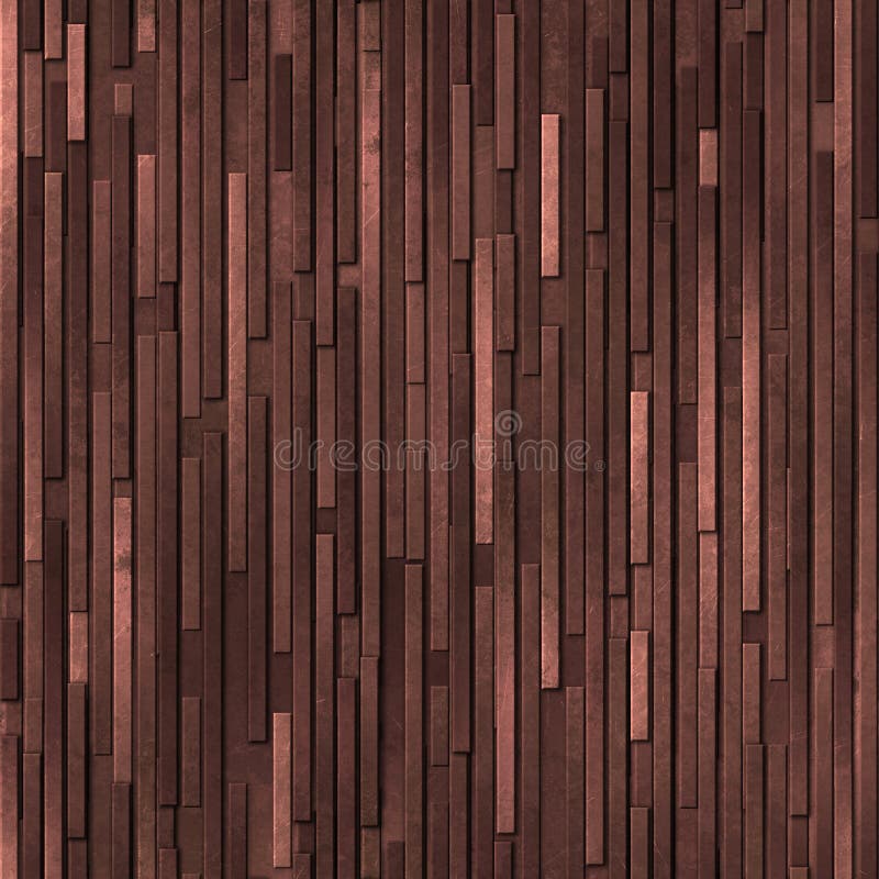 Metal Seamless Texture with Vertical Stripes Pattern, Copper and Bronze ...