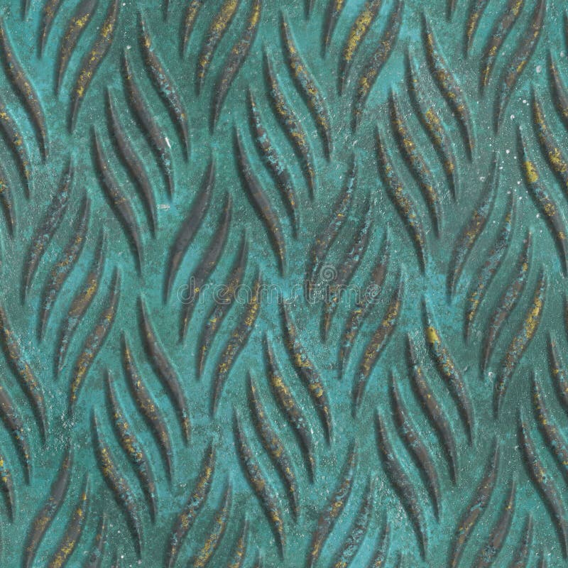 Metal Seamless Texture with Waves Pattern, Bronze, Gold and Copper ...