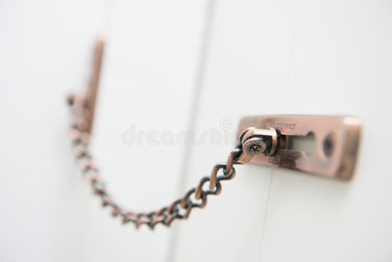 Security chain stock image. Image of castle, senior, metal - 33108561