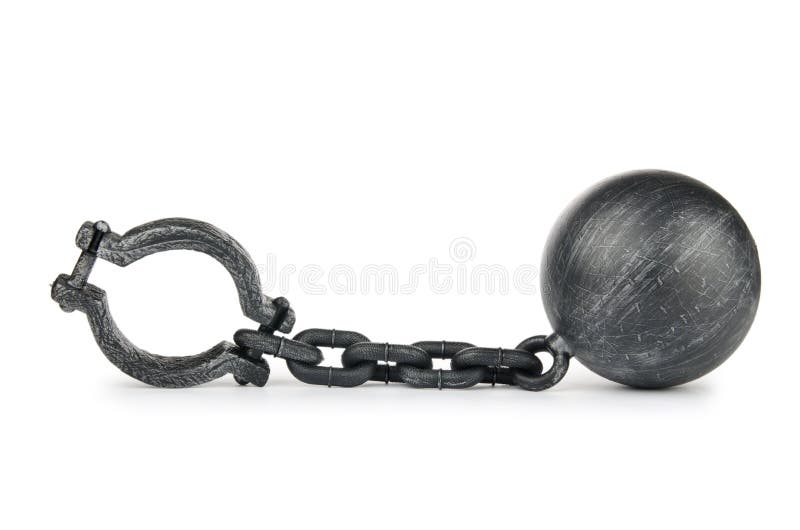 Ball and Chain stock image. Image of cell, slave, restraint - 11184909