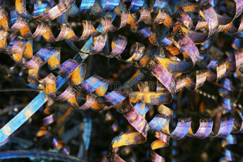 Scrap Metal stock image. Image of heap, cuttings, pattern - 187911893