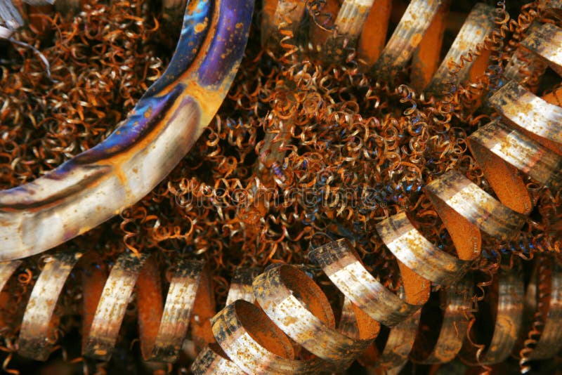 Scrap Metal. stock photo. Image of frame, heap, industry - 187913022