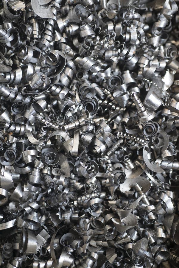Metal shaving texture stock photo. Image of production - 114787948