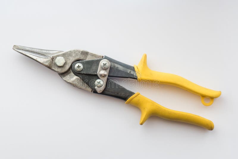 Metal shears, close-up stock photo. Image of color, mechanic - 82772778