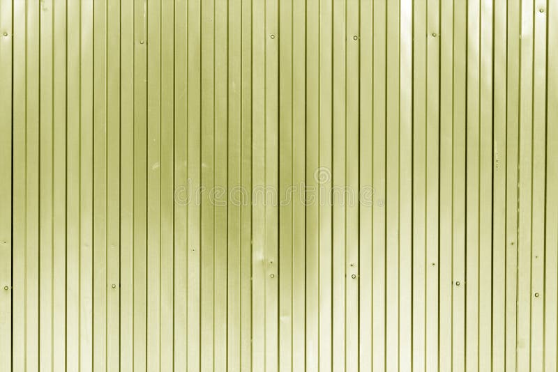 Metal Sheet Fence Texture in Yellow Stock Photo - Image of metal ...