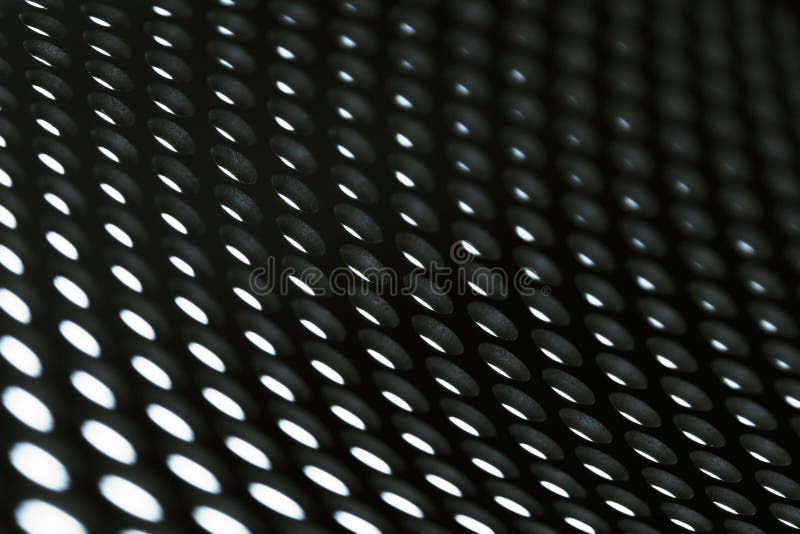Metal Sheet Grid Background in Black. Stock Image - Image of iron ...