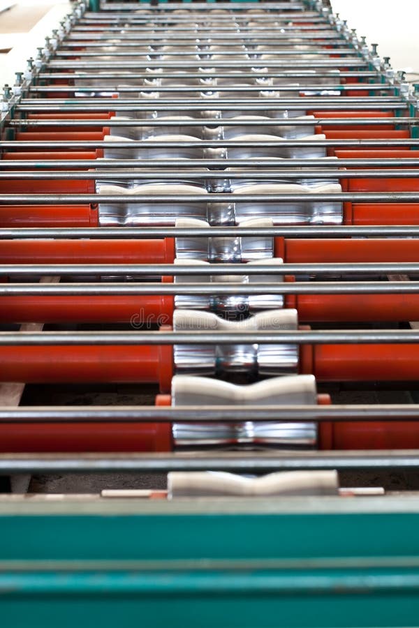Metal sheet machine stock image. Image of production - 22780445
