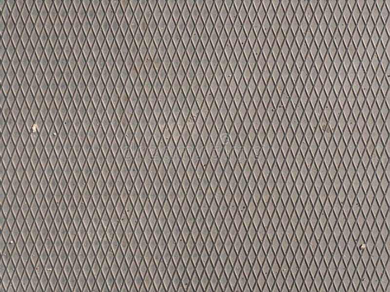 Metal Sheet with a Rhombus Texture Pattern Stock Photo - Image of ...
