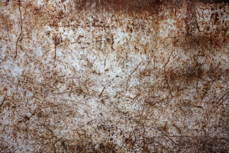 Metal Sheet with Rust and Scratches Stock Photo - Image of damaged ...