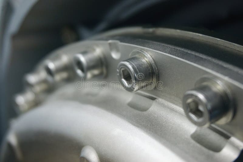 Metal shiny gear side view stock photo. Image of iron - 85248708