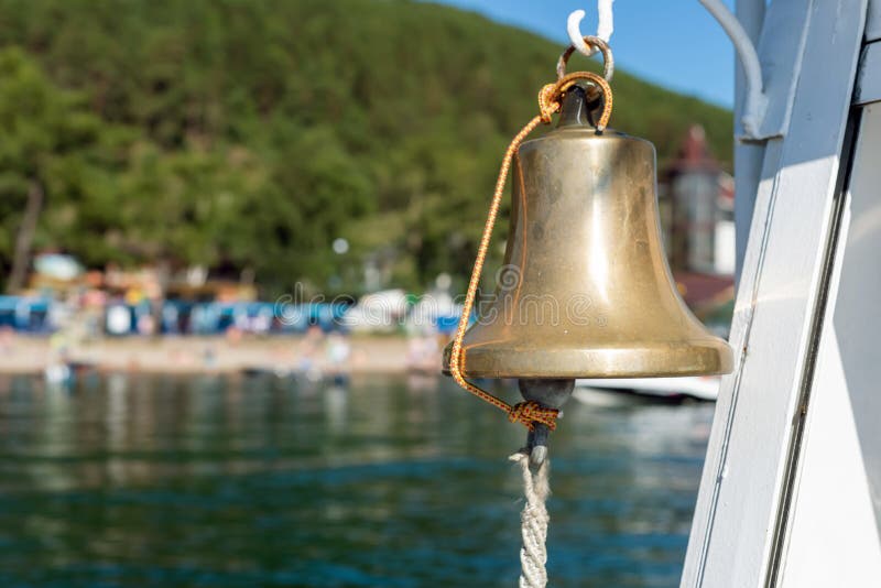 Bell and Boat stock photo. Image of cargo, shipping, dock - 2803156