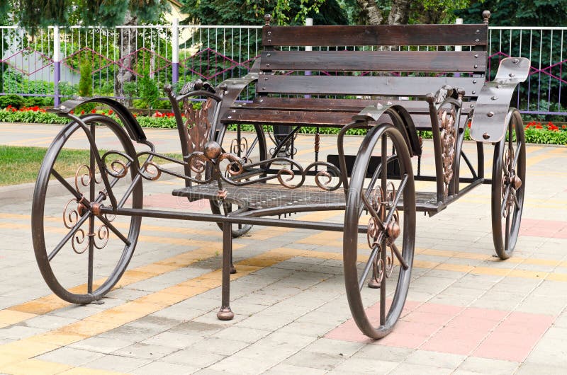 Metal shop in a carriage stock image. Image of landmark - 55645965