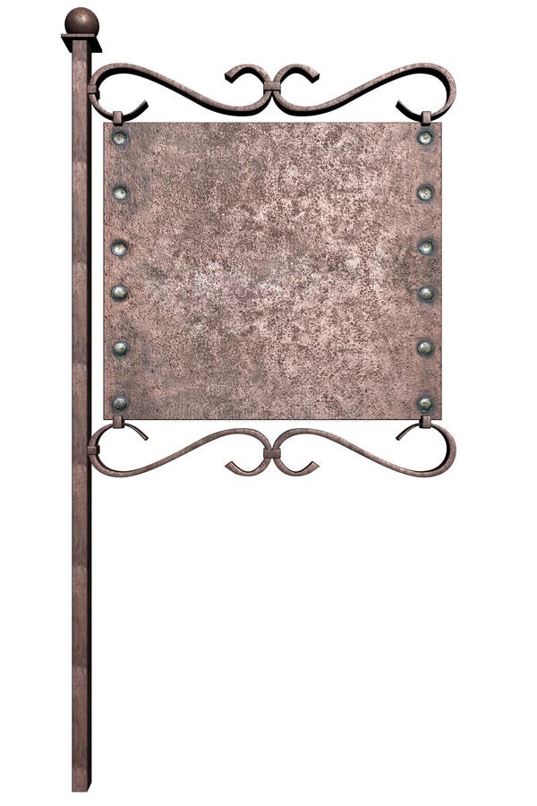 Wrought Iron Street Signs Custom Oval Reflective Yard Address Sign