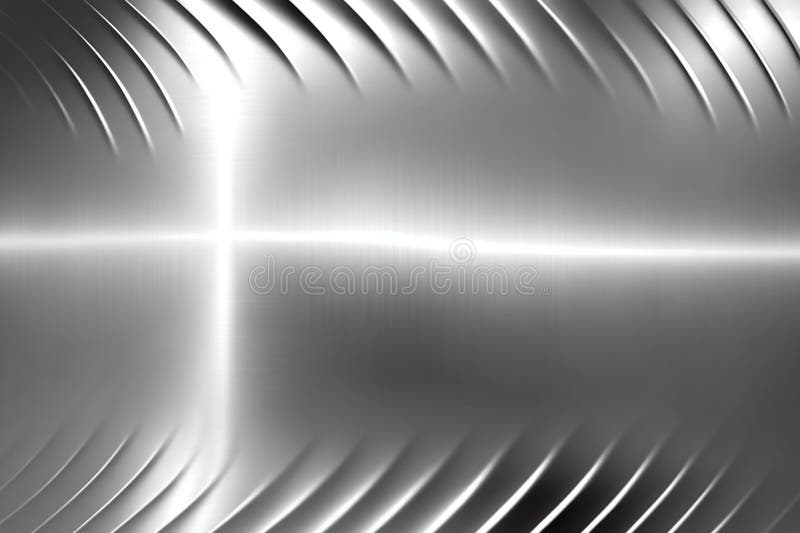 Metal Silver Aluminium Background. Generative AI Stock Illustration ...