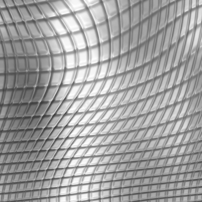 Metal Silver Checked Pattern Stock Illustration - Illustration of ...