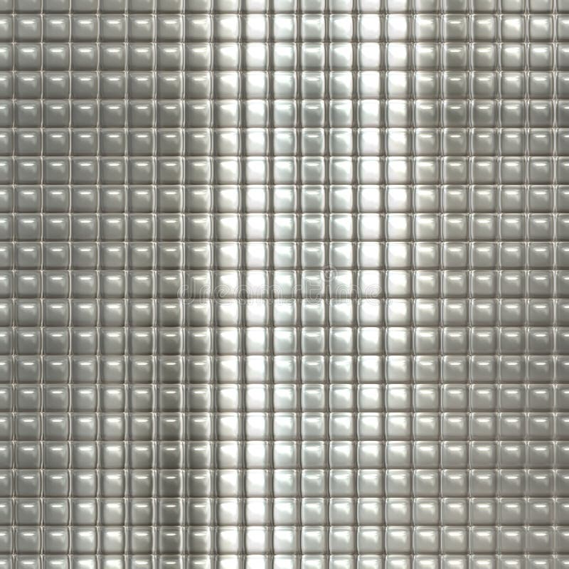 Metal Silver Checked Pattern Stock Illustration - Illustration of sheet ...