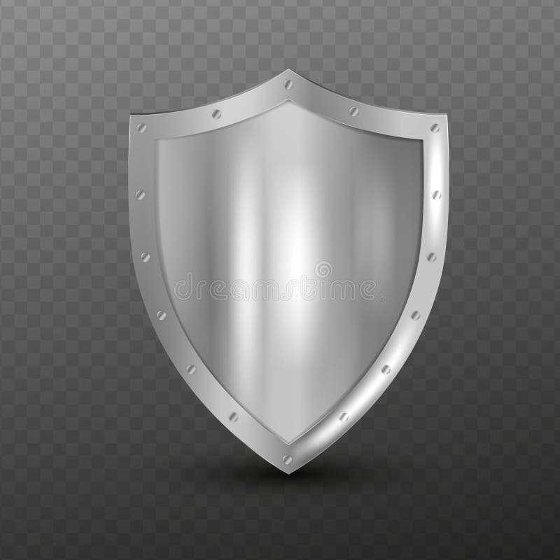 Realistic shield set stock vector. Illustration of security - 293660094