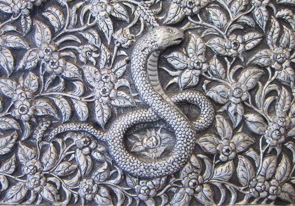 Metal Snake stock photo. Image of sculpture, luxury, retro - 28937474