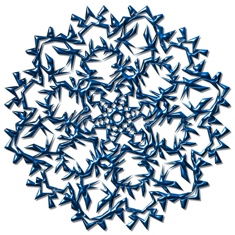 Metal Snowflake Picture. Image: 1533246