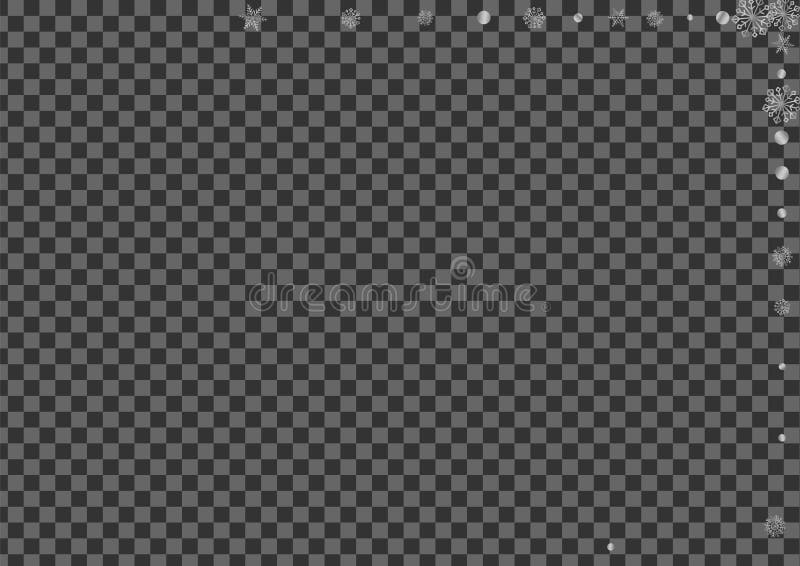 Metal Snowflake Background Transparent Vector. Snow Crystal Pattern ...