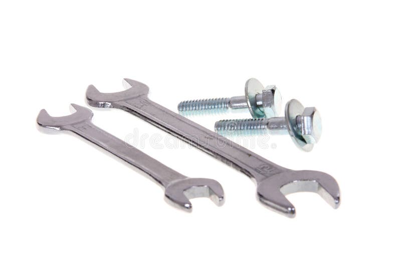 Metal spanners stock photo. Image of mechanical, horizontal - 16234910