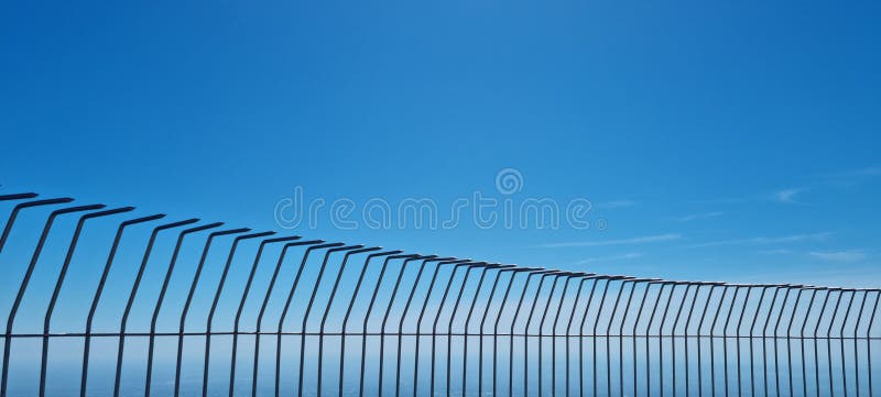 Metal spikes stock photo. Image of outdoor, fencing - 343759880