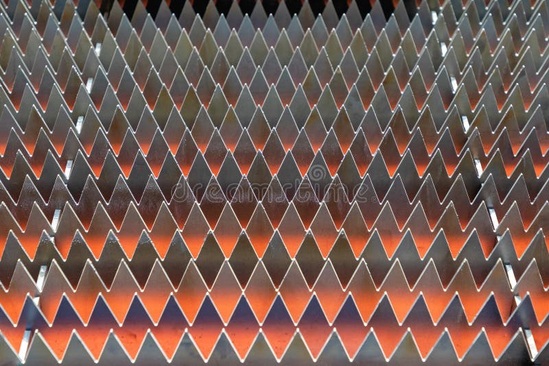 Metal Spikes Surface stock image. Image of production - 222792495