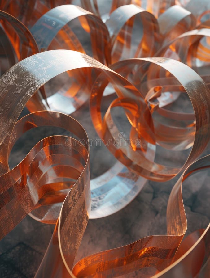 Metal spiral close-up stock photo. Image of spiral, machinery - 371818730