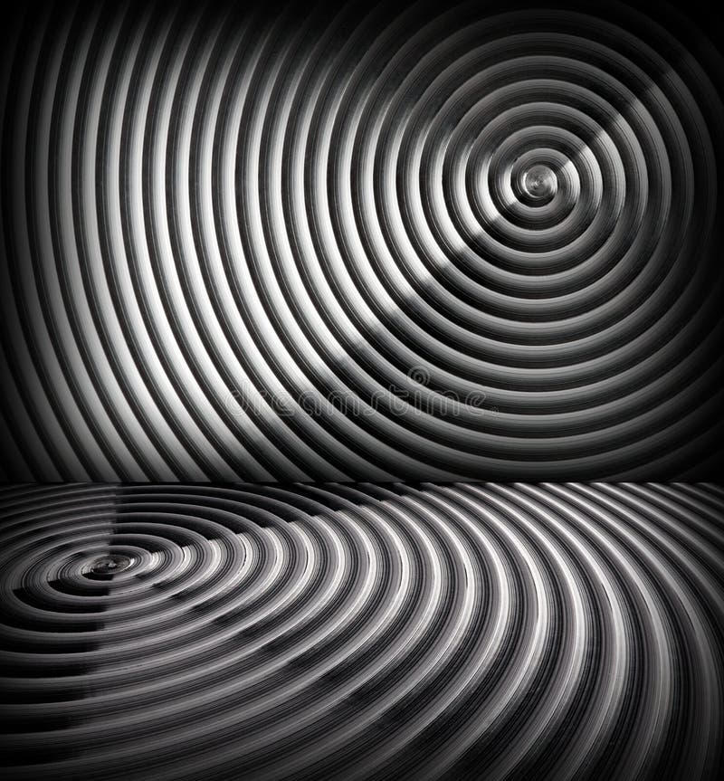 Metal spirals stock photo. Image of iron, shiny, brushed - 18883888