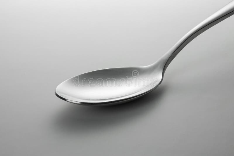 Silver spoon stock photo. Image of utensil, cooking, shiny - 12197202
