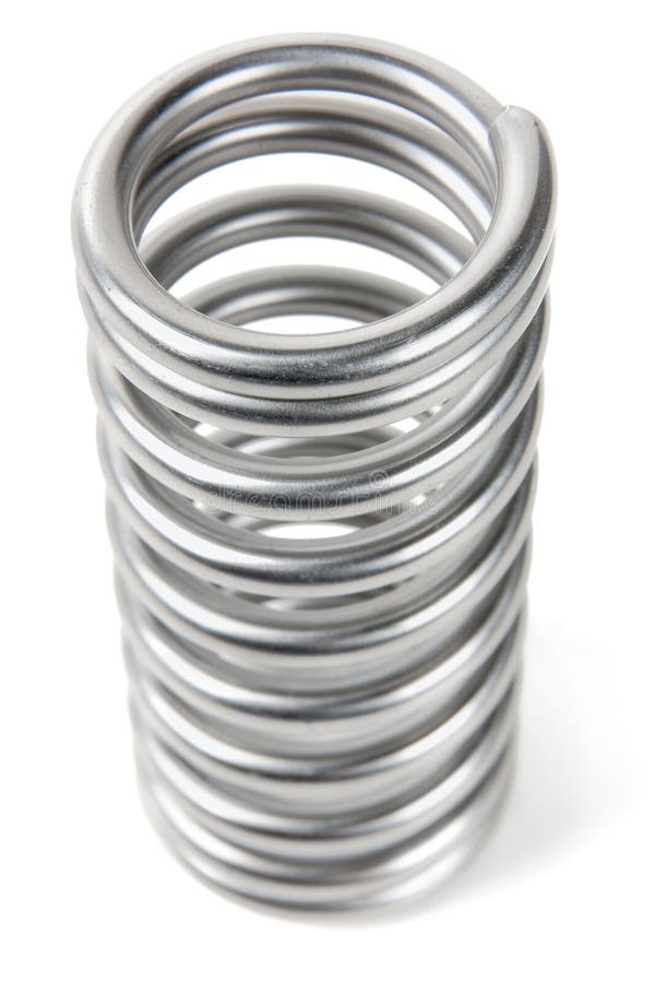 Metal spring stock image. Image of close, springs, steel - 17997707