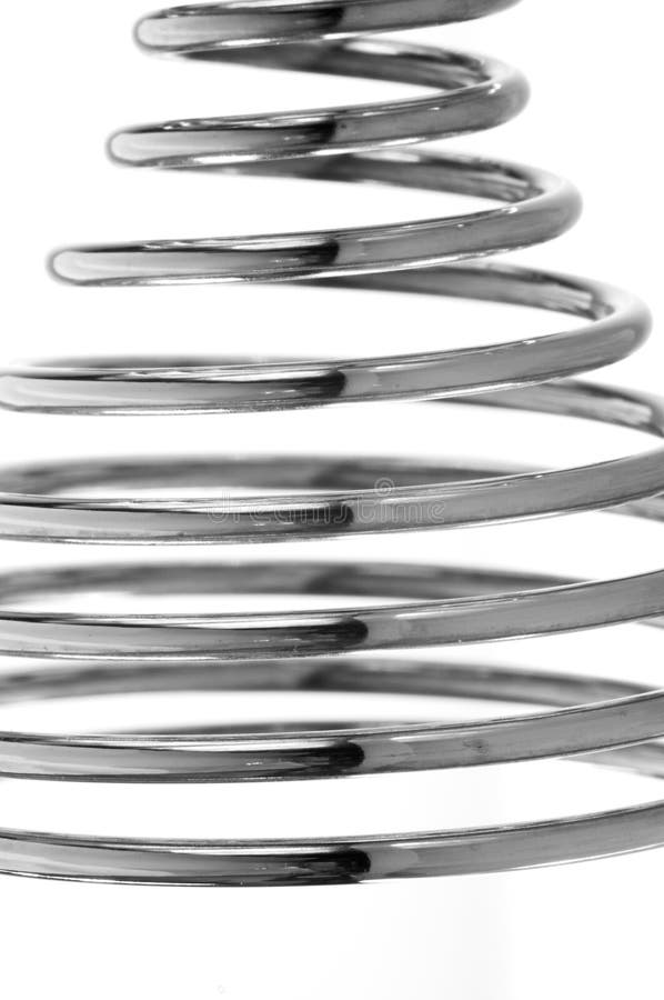 Metal spring stock photo. Image of steel, circle, metallic - 18227926